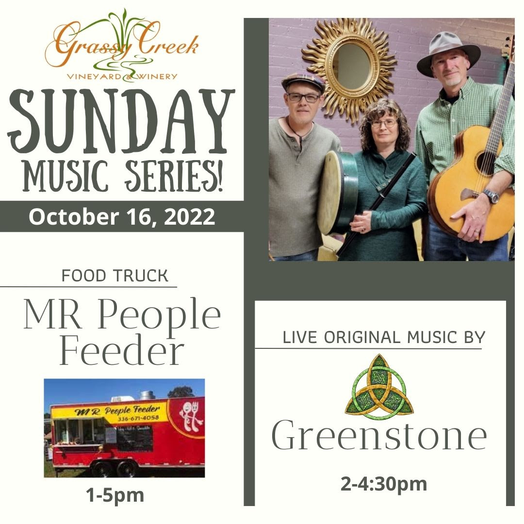 Sunday Music Series: Greenstone | Mayberry, NC
